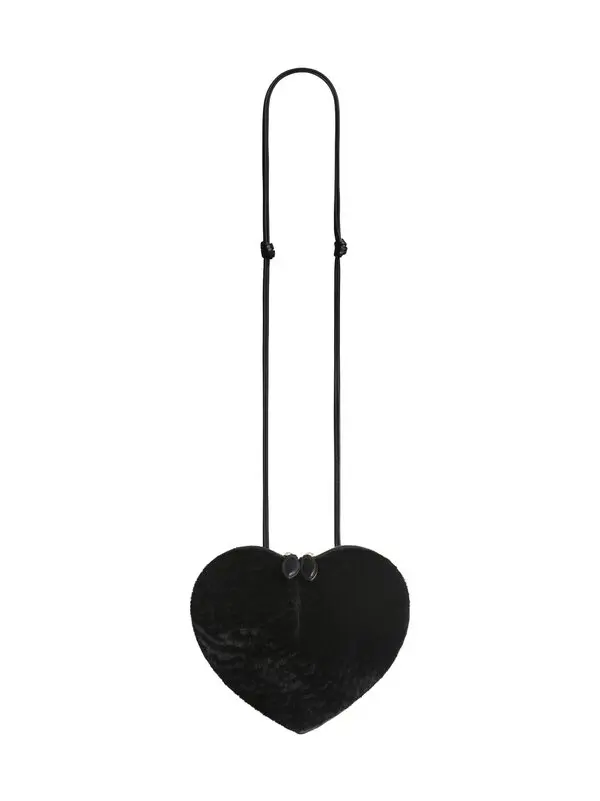 Alaïa Le Coeur Shoulder Bag - Black