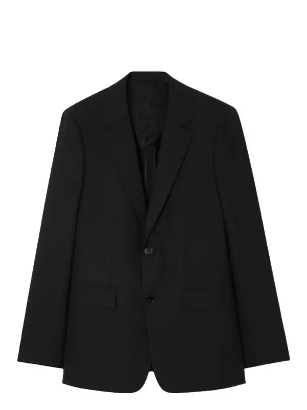 Burberry Wool Bond Tailored Jacket - Black