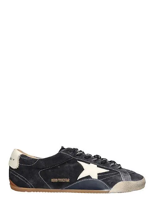 GOLDEN GOOSE True Star" Suede Trainers - Blue/dark