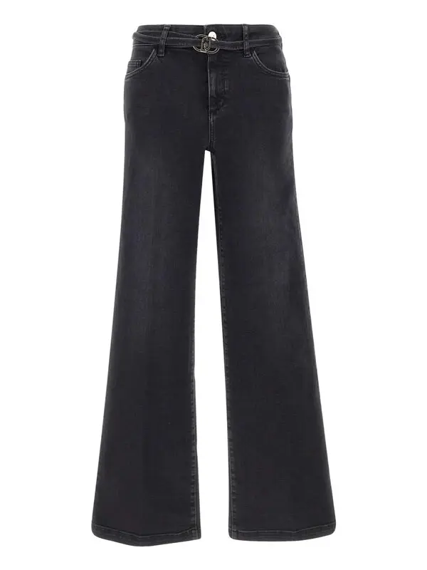 Liu Jo Belt-loop Pocket Jeans - Black