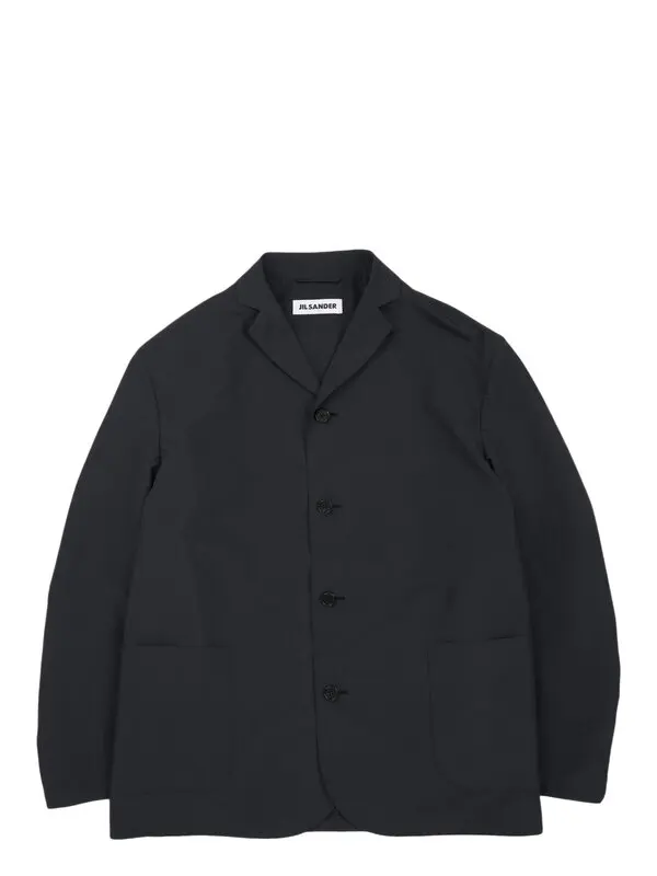 JIL SANDER Single-breasted Jacket - Black