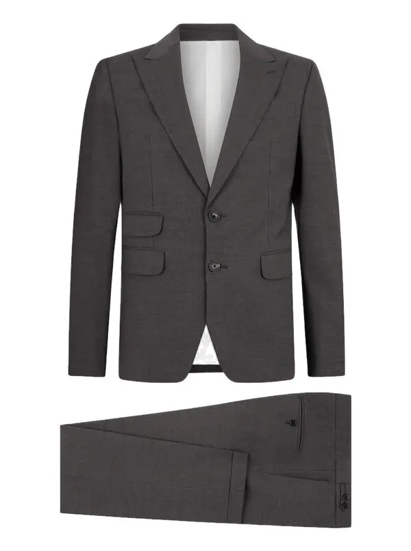 Dsquared2 London Flap-pockets Suit - Black