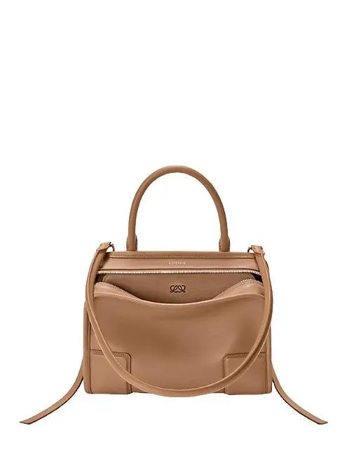 Loewe Amazona 180 Small Top-handle Bag - Mocha