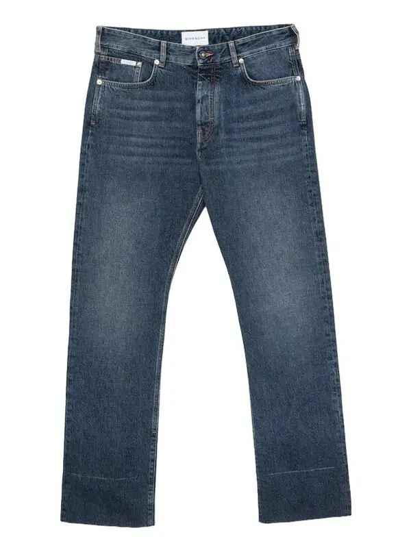 Givenchy Denim Regular Straight-leg Jeans - Blue