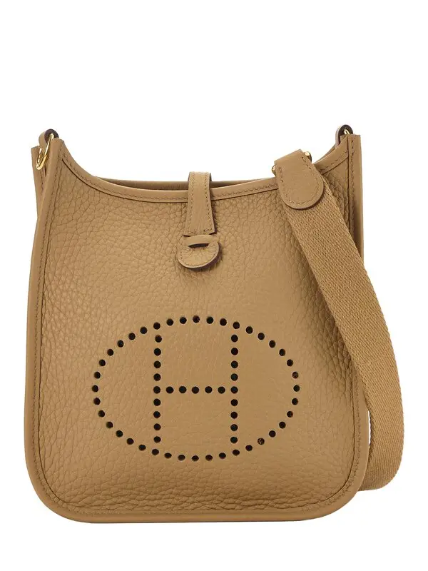 Hermès Clemence Evelyne Bag - Chai