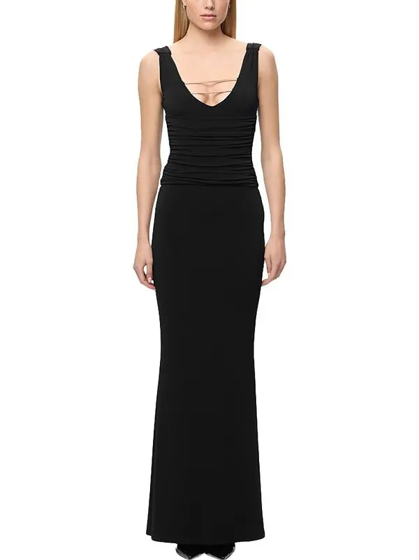 Herve Leger The Paulina Gown - Black