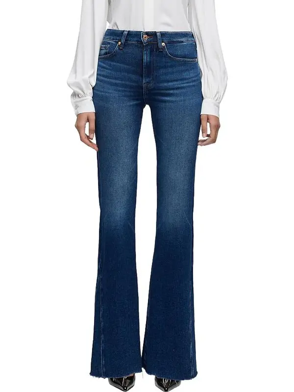 7 For All Mankind The Leggy High Rise Bootcut Jeans - Current