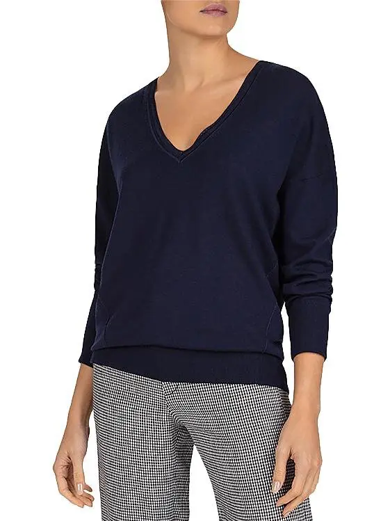 Gerard Darel Ermelinda V-neck Sweater - Blue