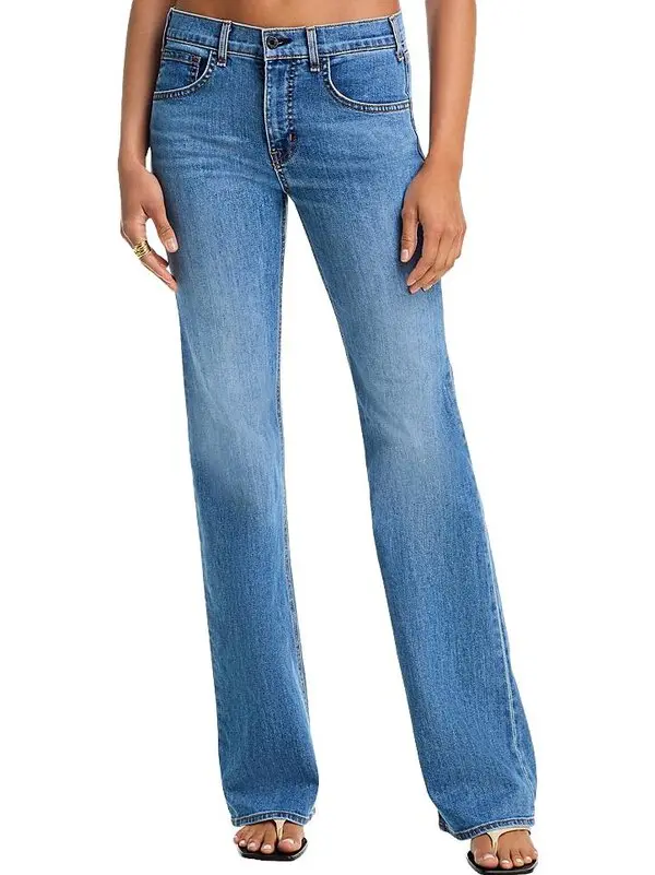 ASKK NY Cool Cat Low Rise Straight Jeans - Clean Berkeley