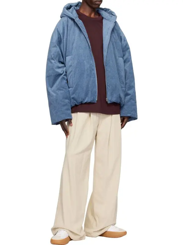 WOOYOUNGMI Hooded Down Jacket - Blue