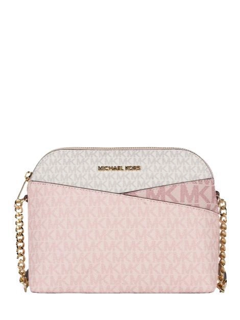 Michael Kors Medium Jet Set Travel Crossbody Bag - Pink