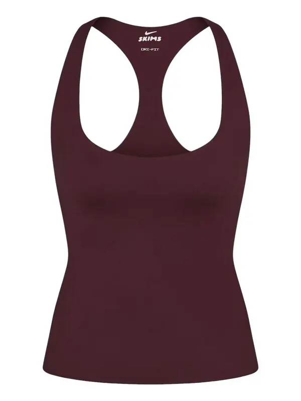 Nike X Skims Matte Racerback Tank - Currant