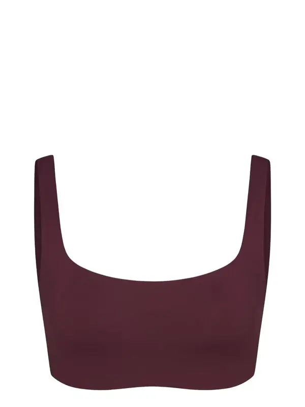 Nike X Skims Matte Scoop Neck Bra - Currant