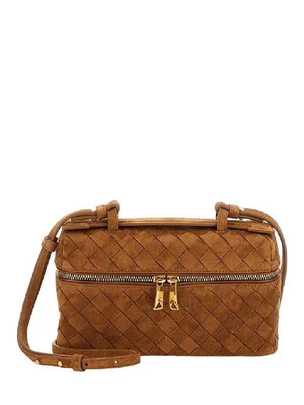 Bottega Veneta Intrecciato Leather Vanity Case Bag - Multicolor