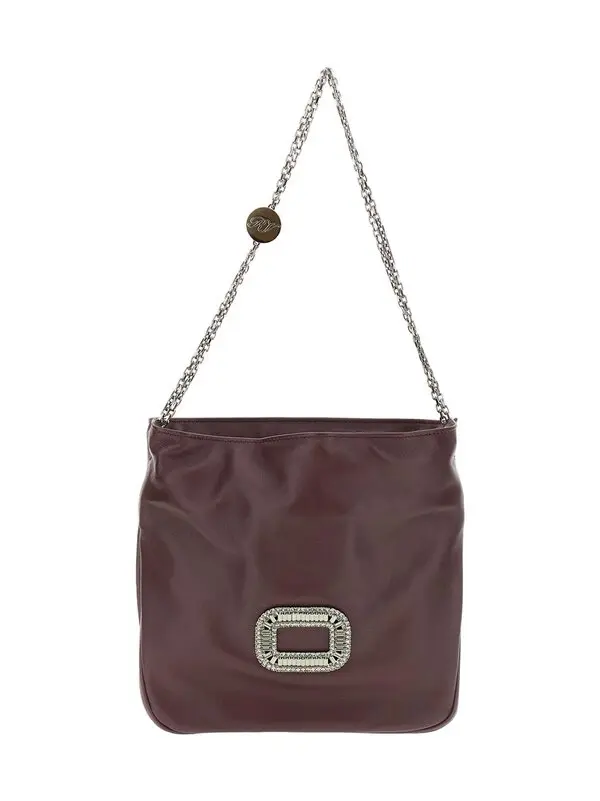 ROGER VIVIER Embellished Drawstring Bag - Multicolor