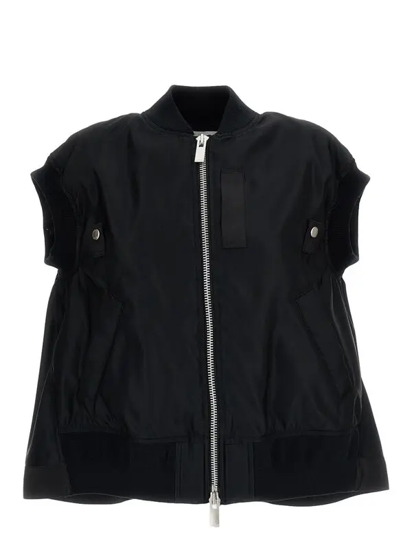Sacai Zip-up Jacket - Multicolor