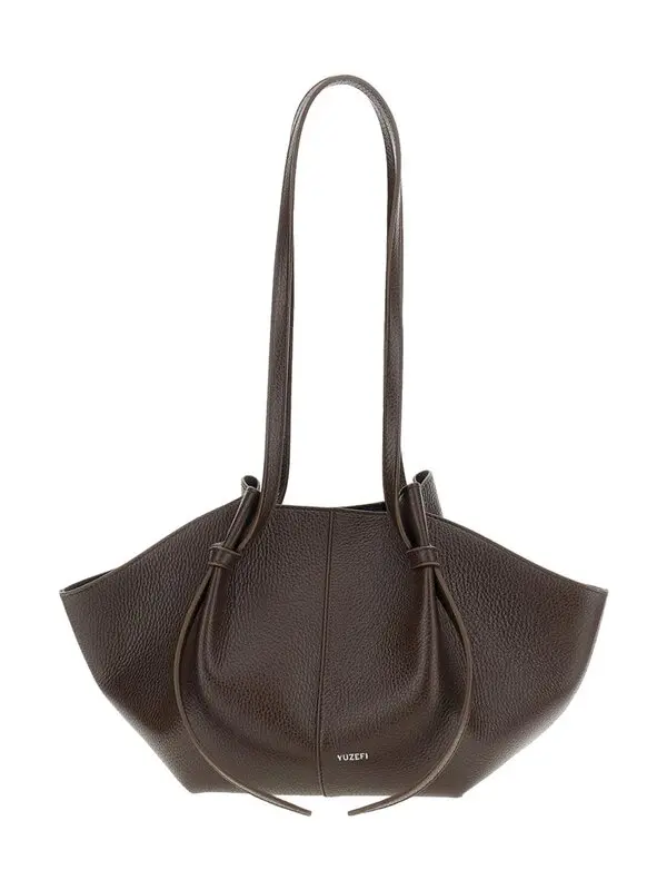 Yuzefi Mochi Tote Bag In Pebble Grain Leather - Multicolor
