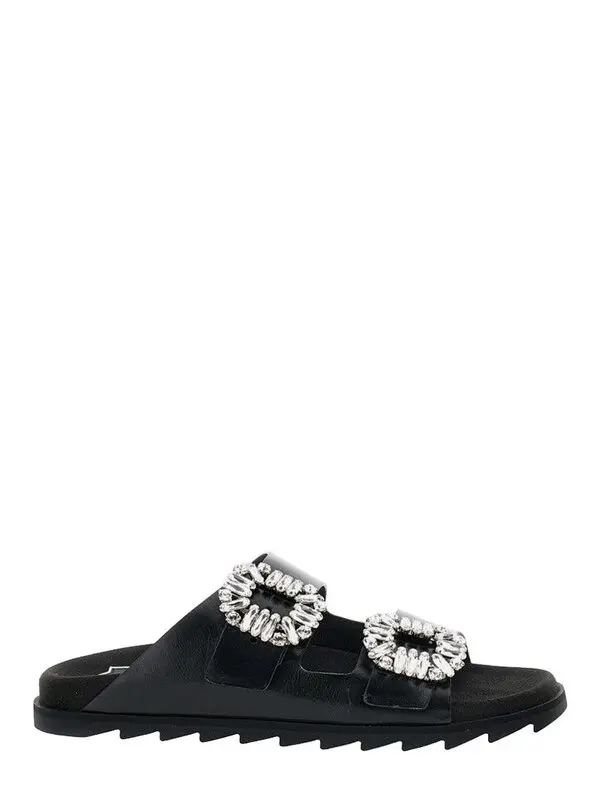 ROGER VIVIER Embellished Buckled Sandals - Multicolor