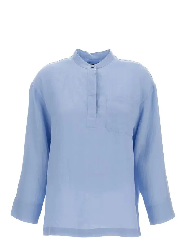Max Mara Linen Shirt - Multicolor