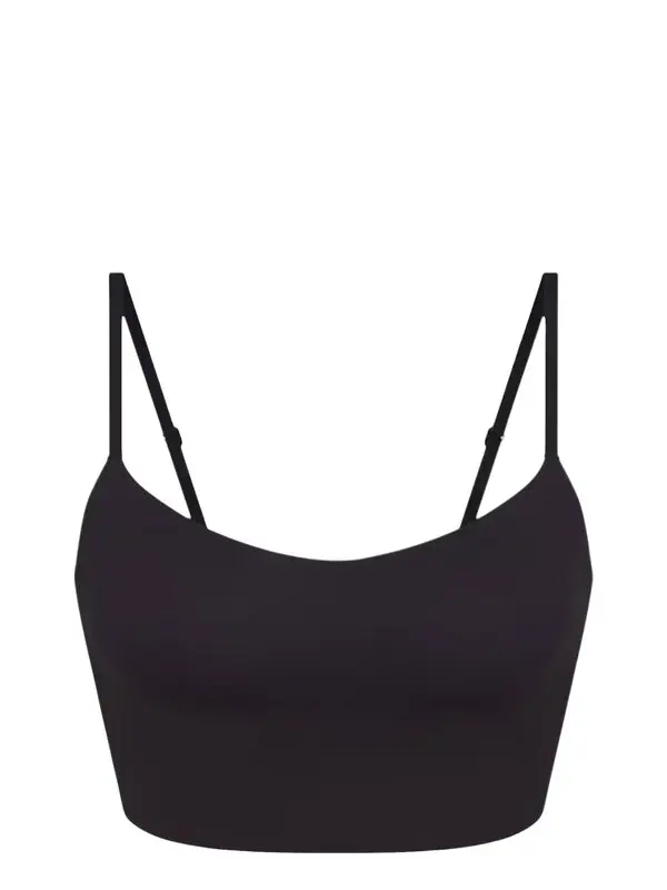 Nike X Skims Matte Cami Longline Bra - Obsidian