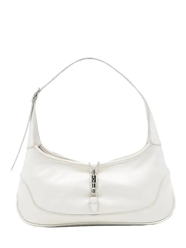 Gucci White Leather Shoulder Bag - Multicolor