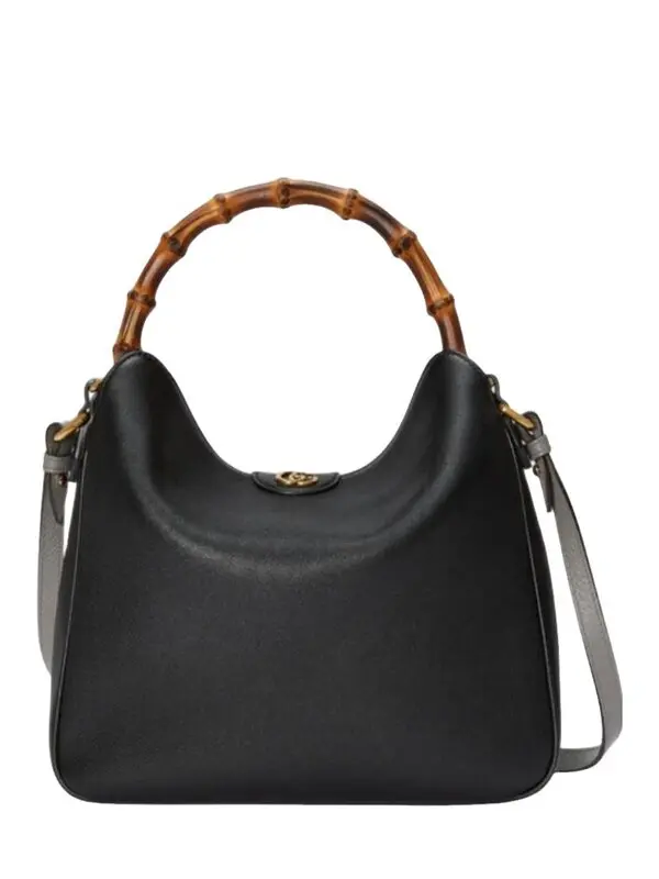 Gucci Diana Medium Shoulder Bag - Black