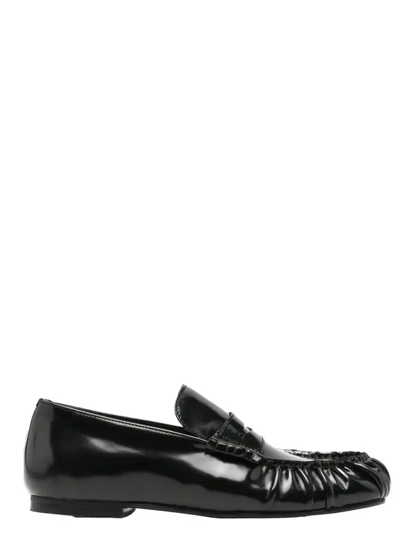 ALOHAS Penny Loafers - Black
