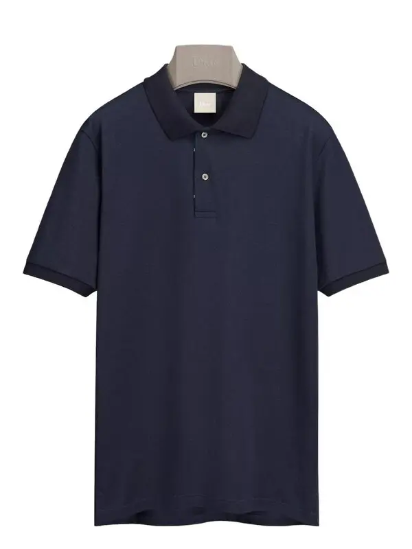 Dior Regimental Polo Shirt, Regular Fit - Blue