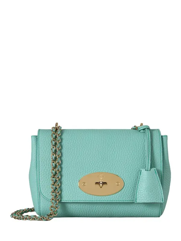 Mulberry Leather Lily Shoulder Bag - Blue