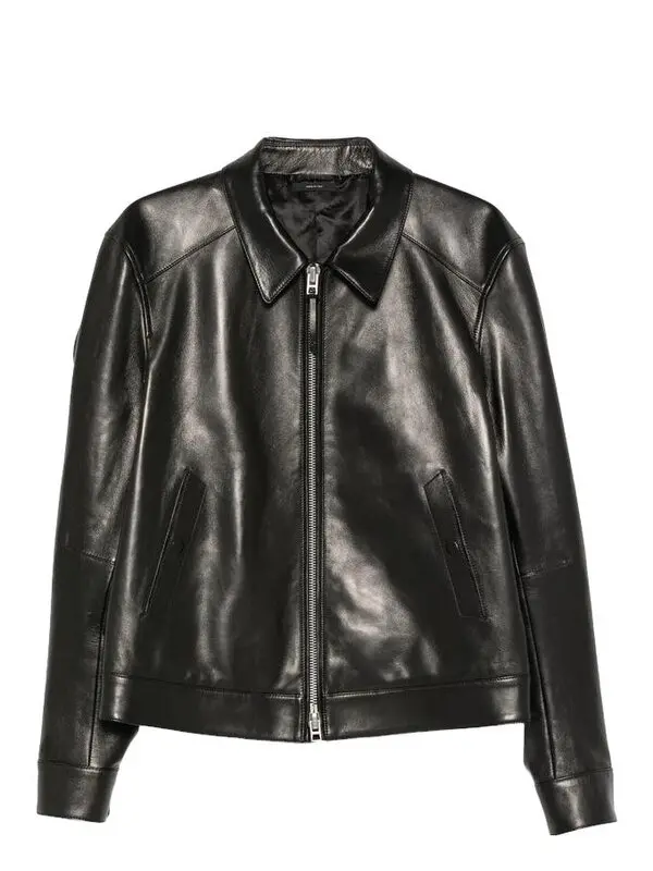 TOM FORD Leather Jacket - Black