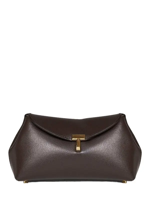TOTEME Bark Mini T-lock Clutch Bag - Multicolor