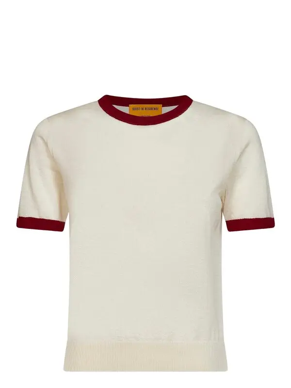 Guest In Residence Airy Cashmere Knit T-shirt - Multicolor