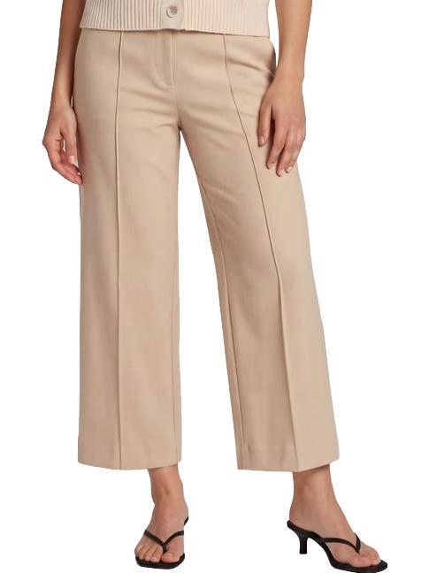 MASAI COPENHAGEN Mapiana Cropped Culotte Trousers - White Pepper
