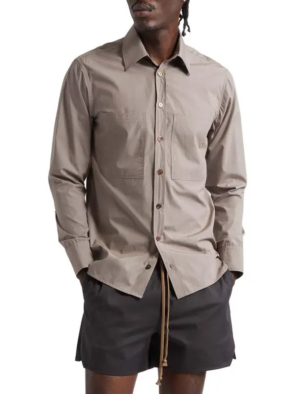 JKEEFER Stabb Button-up Shirt - Oxidized