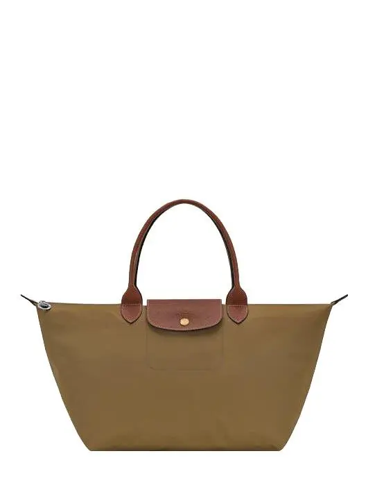 Longchamp Le Pliage Original Nylon Top Handle Bag - Olive