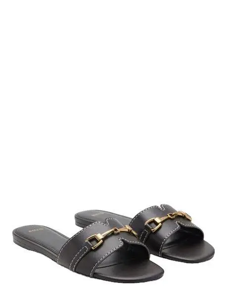 Mango Bit Slide Sandal - Chocolate