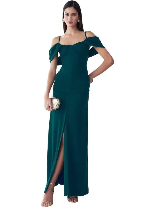 BWLDR Ida Maxi Dress - Emerald