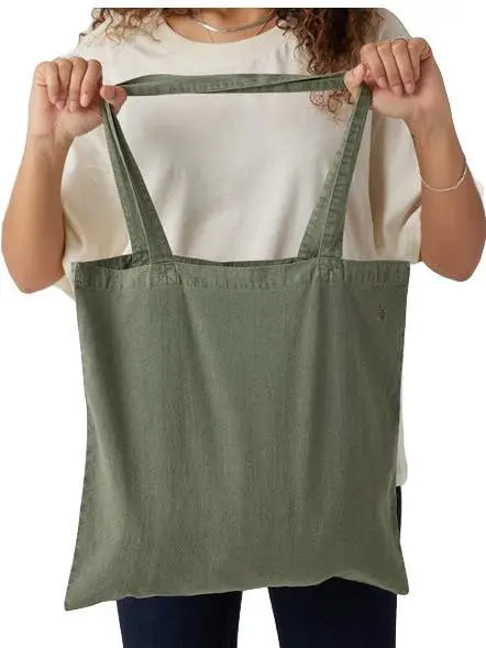 KNOWN SUPPLY Pigment Dyed Tote Bag - Army