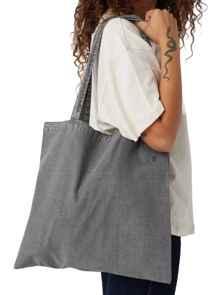 KNOWN SUPPLY Pigment Dyed Tote Bag - Charcoal