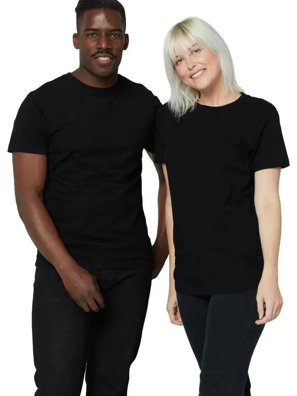 KNOWN SUPPLY Organic Cotton Crewneck T-shirt - Black