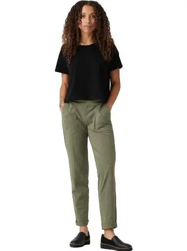 KNOWN SUPPLY Organic Cotton Easy Crop Tee - Black