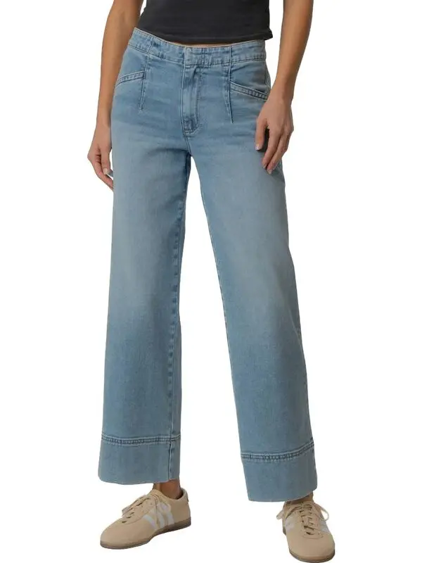 Kut From The Kloth High Waist Ankle Wide Leg Jeans - Contact