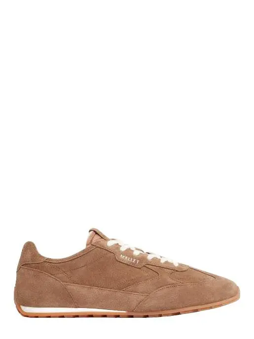 MALLET Penn Leather And Suede Sneakers - Mocha