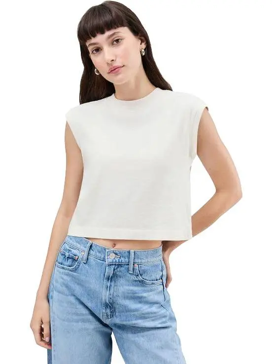 Richer Poorer Relaxed Muscle Tee - Bone
