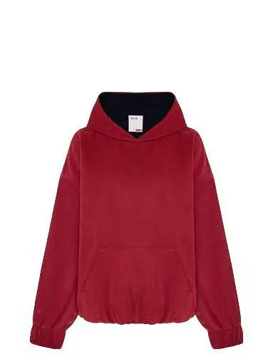 PCFG Pure Cotton Hooded Sweatshirt - Red