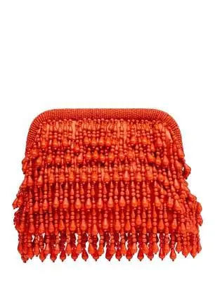 SIMONMILLER Beaded Drop Clutch - Orange