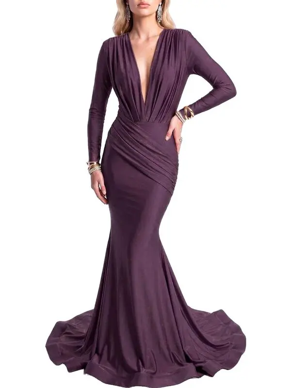 JESSICA ANGEL Gown - Grape