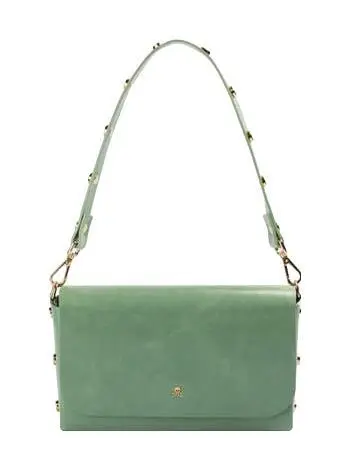 SCALPERS Mini Leather Studs Bag - Mint