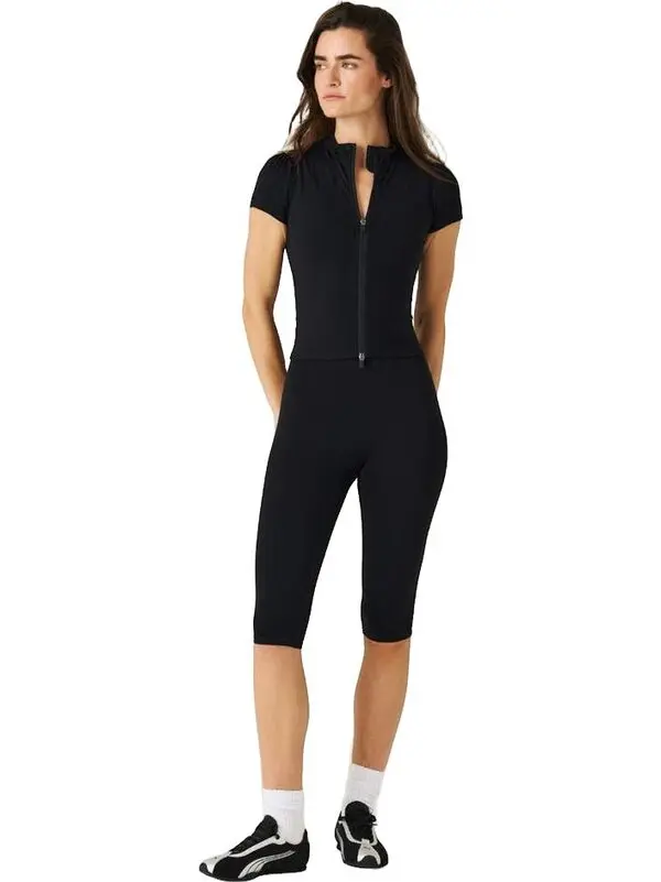 DAUGHTER LESSONS Contour Cap Sleeve Jacket - Black