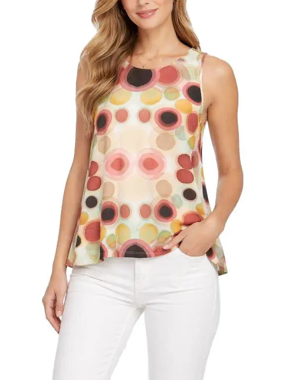 LUUKAA Elan Printed Thin Cotton Top - Original